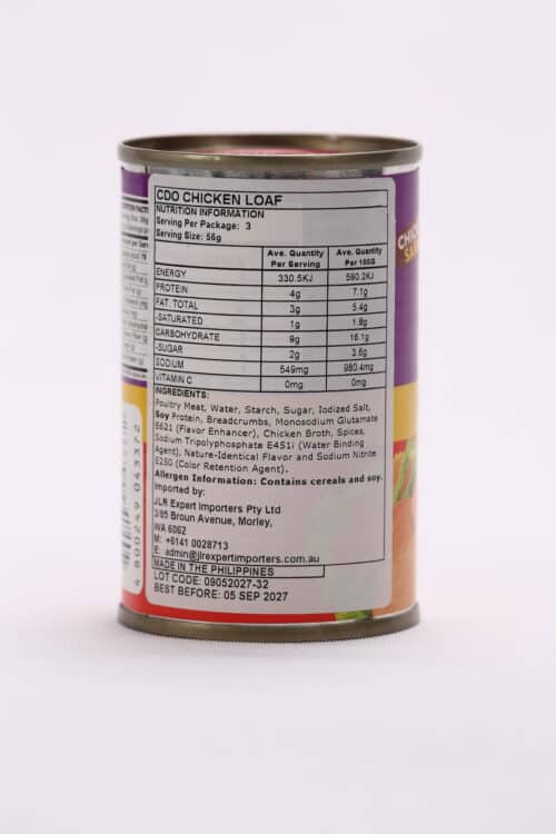 CDO CHICKEN LOAF – JLR Export Importers