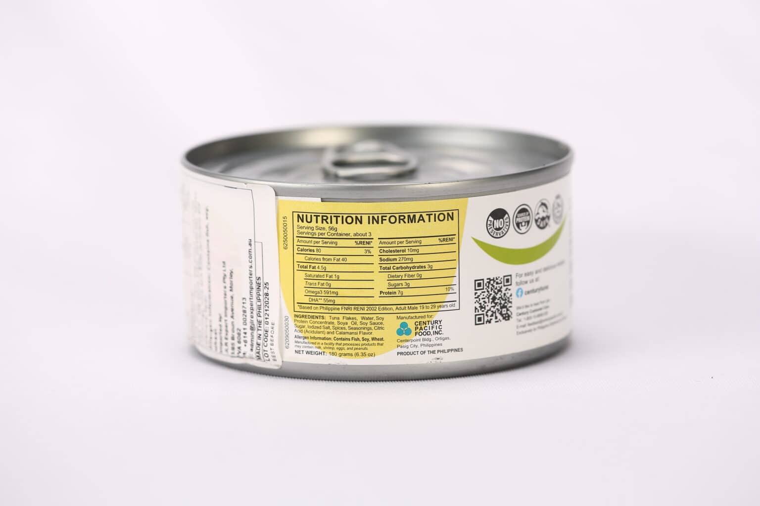 CENTURY TUNA FLAKES (w/ CALAMANSI) – JLR Export Importers