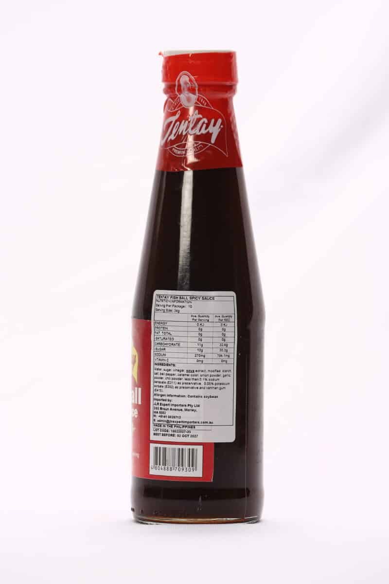 TENTAY FISHBALL SAUCE SPICY – JLR Export Importers