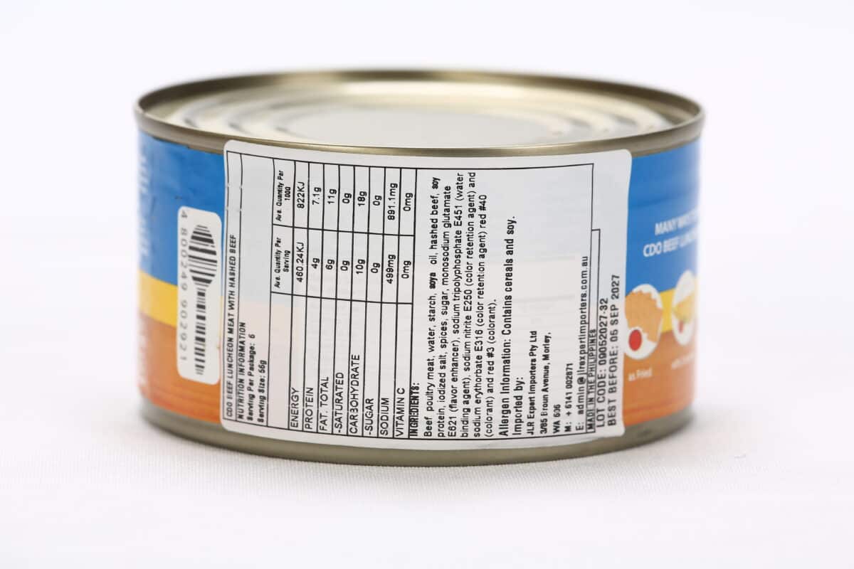 CDO BEEF LUNCHEON MEAT – JLR Export Importers